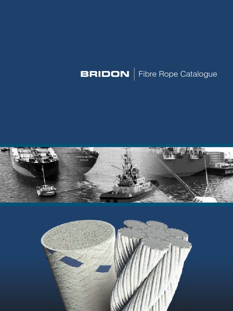 Bridon Fibre Rope Catalogue PDF | PDF | Rope | Materials