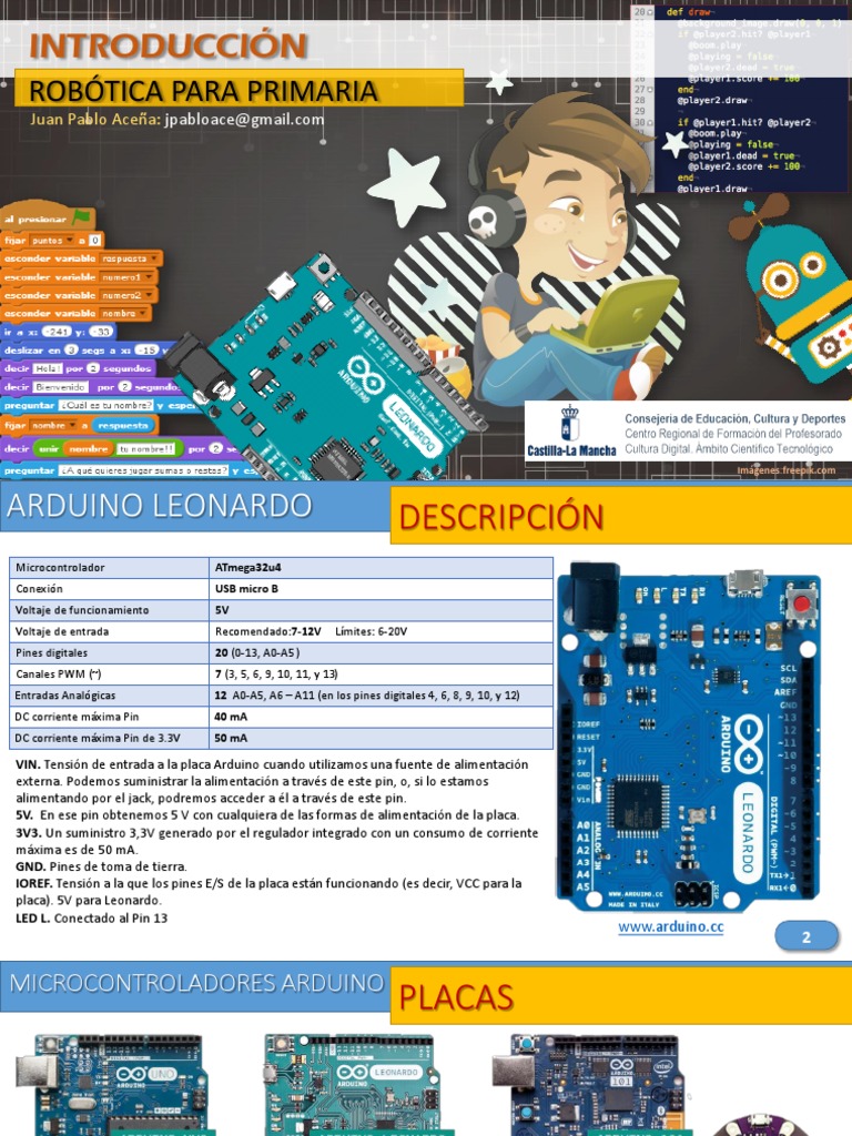 Introduccion Arduino | PDF | Microcontrolador | Arduino