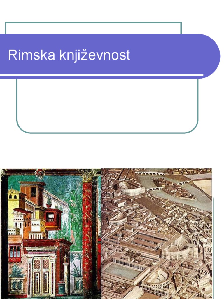 Rimska književnost
