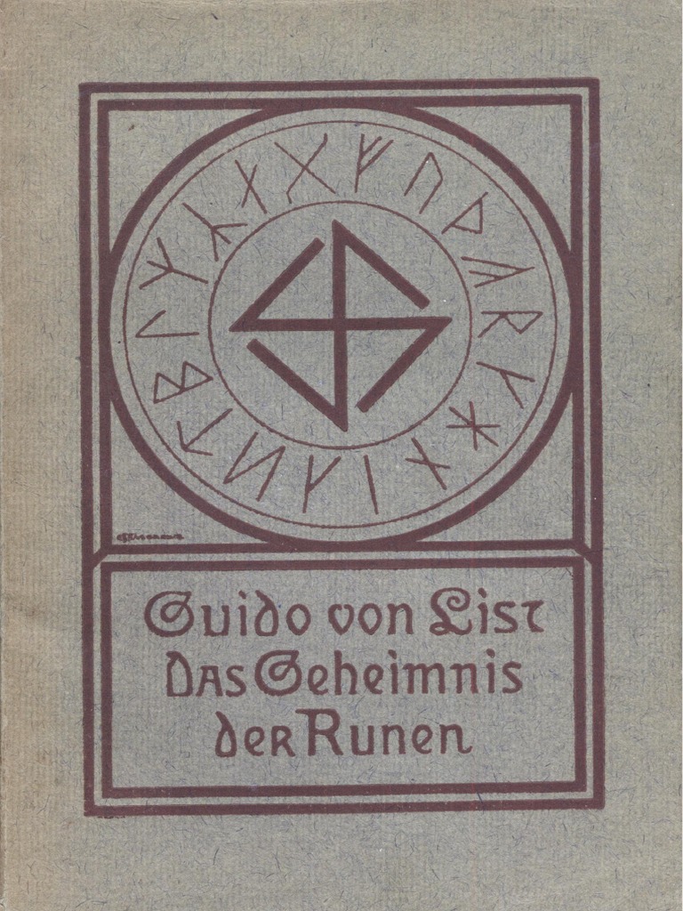 Das Geheimnis Der Runen - Guido Von List PDF | PDF