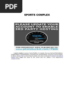 Sports Complex | PDF | Sports | Recreation
