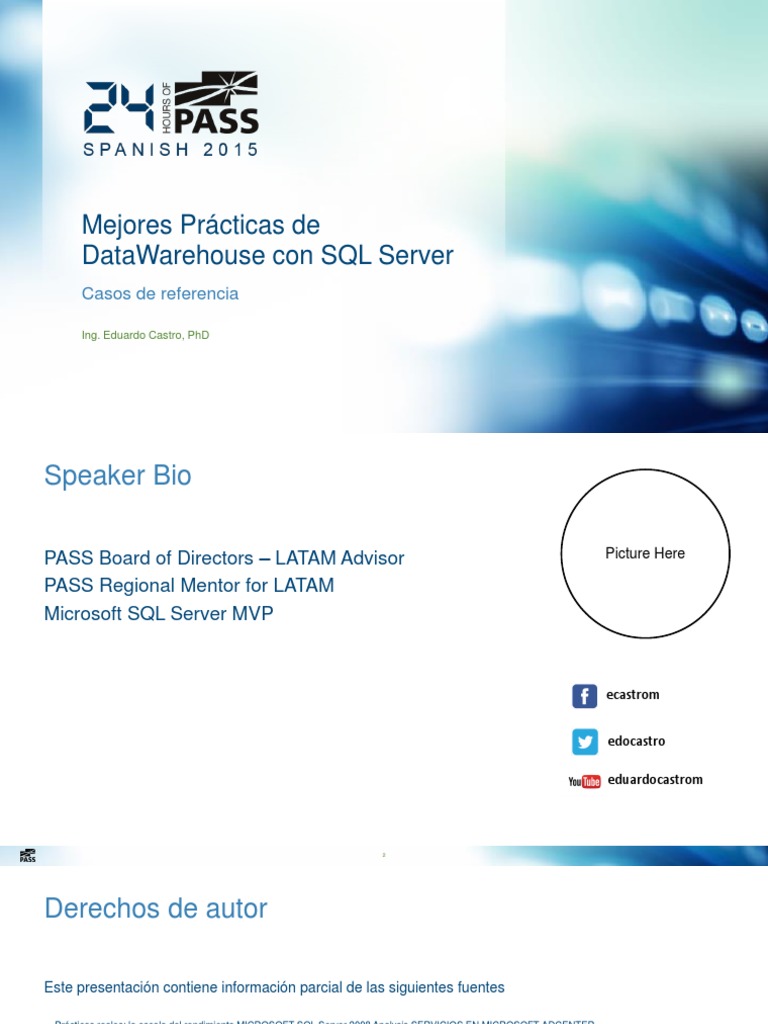 Mejores Prácticas de DataWarehouse Con SQL Server | PDF | Almacén de ... Mejores Prácticas de DataWarehouse Con SQL Server | PDF | Almacén de ...