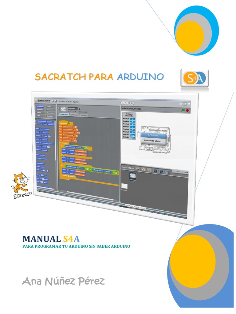 Manual S4a PDF | Descargar gratis PDF | Scratch (lenguaje de programación) | Arduino