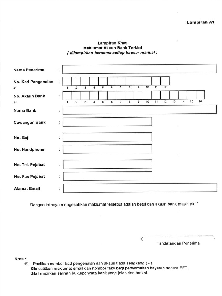 Lampiran A1 PDF | PDF