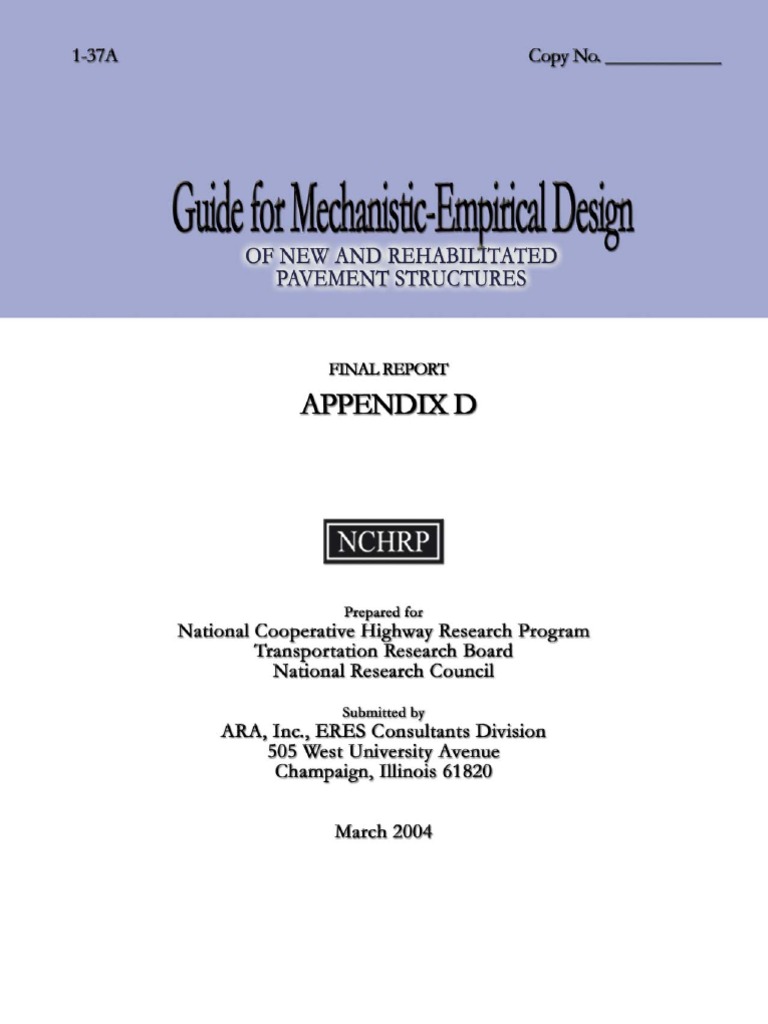 Appendix D Examples Users Guide | PDF | Reliability Engineering | Road ...