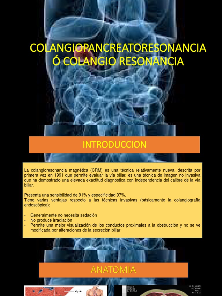 COLANGIORM | PDF | Sistema exocrino | Enfermedades y trastornos
