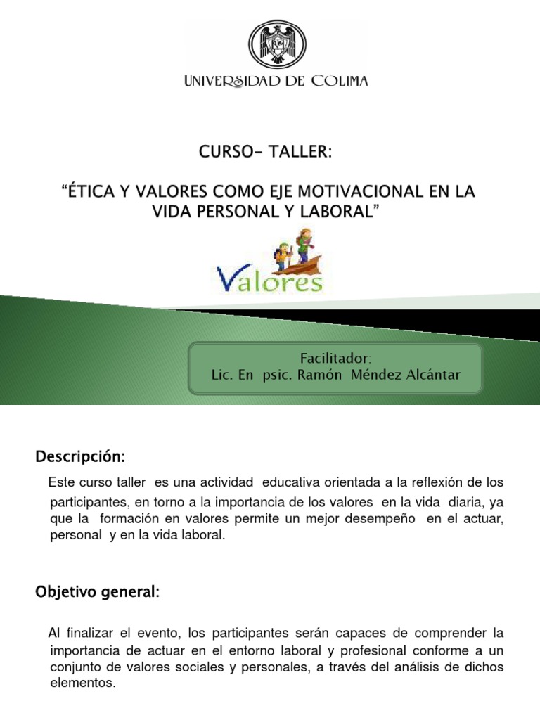 Manual Etica y Valores Diapositivas | PDF | Moralidad | Tolerancia