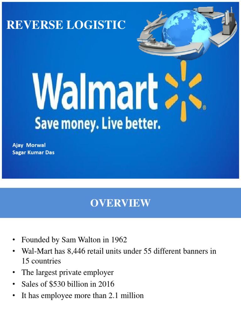 Walmart Reverse Supply Chain | PDF