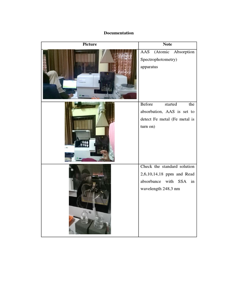 Documentation Picture Note | PDF