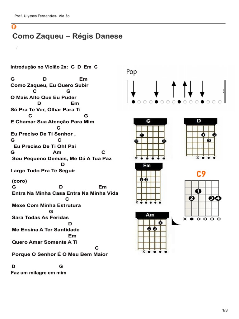Como Zaqueu Régis Danese | PDF | Entretenimento (geral)