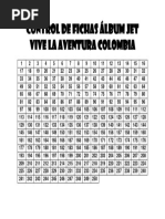 Numeración Del 1 Al 200 | PDF