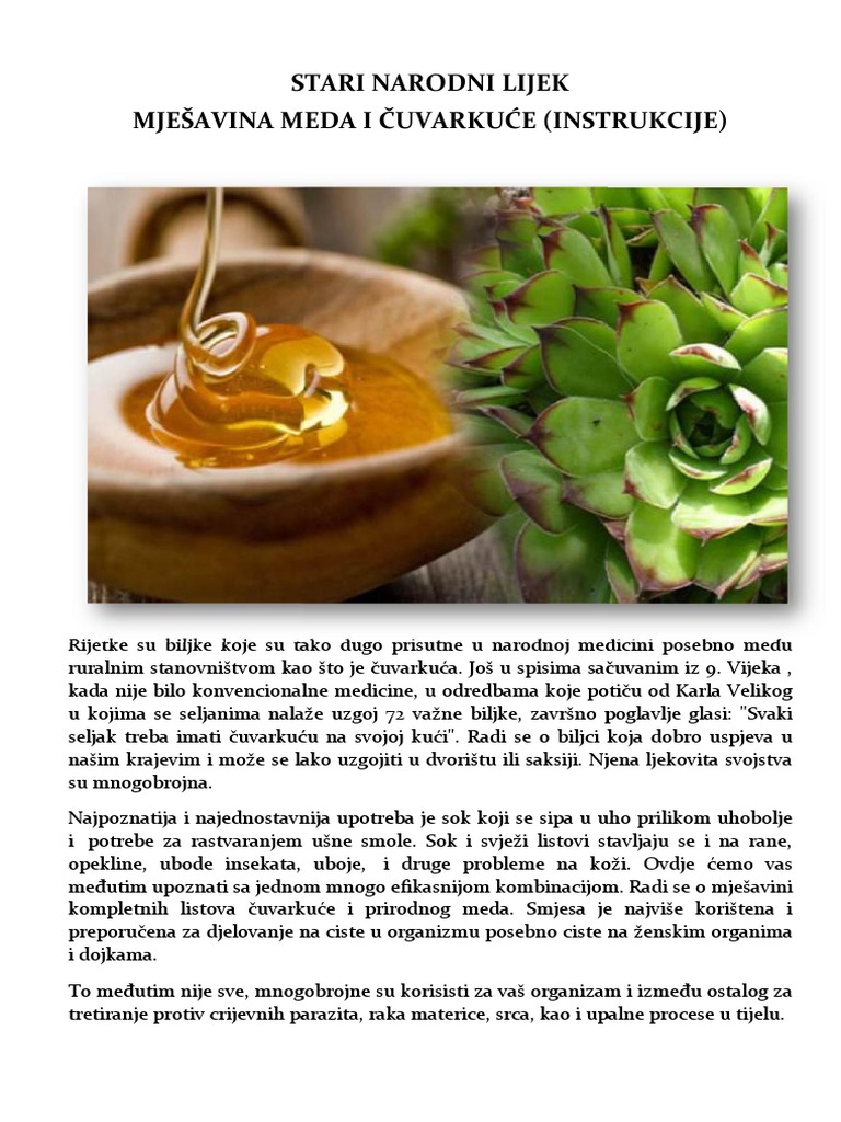Cuvarkuca I Med - Protiv Svih Cisti I Dr... | PDF