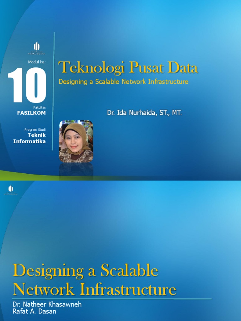 Scalable Network Infrastructure Design | PDF | Optical Fiber | Data Center