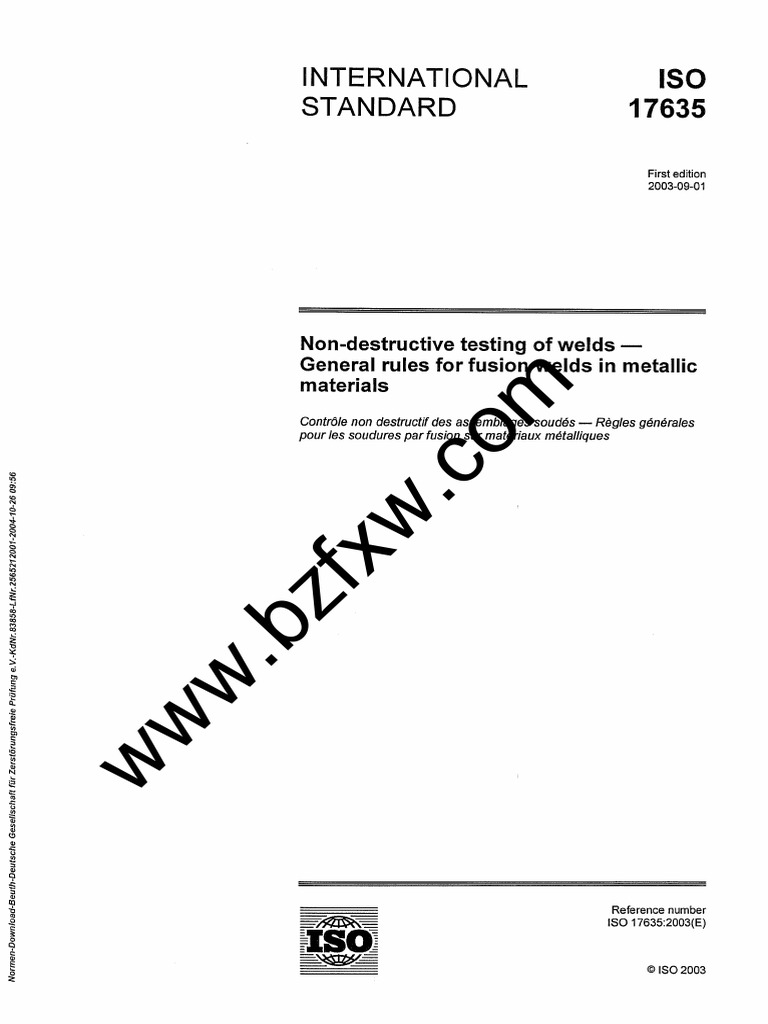 ISO-17635 en Es | PDF