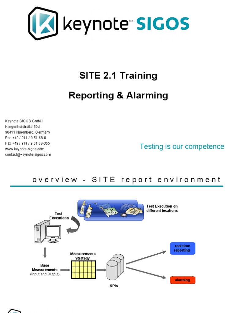 1 SIGOS SITE 2 1 0 User ReportingAndAlarmingV2 | PDF | Chart ...