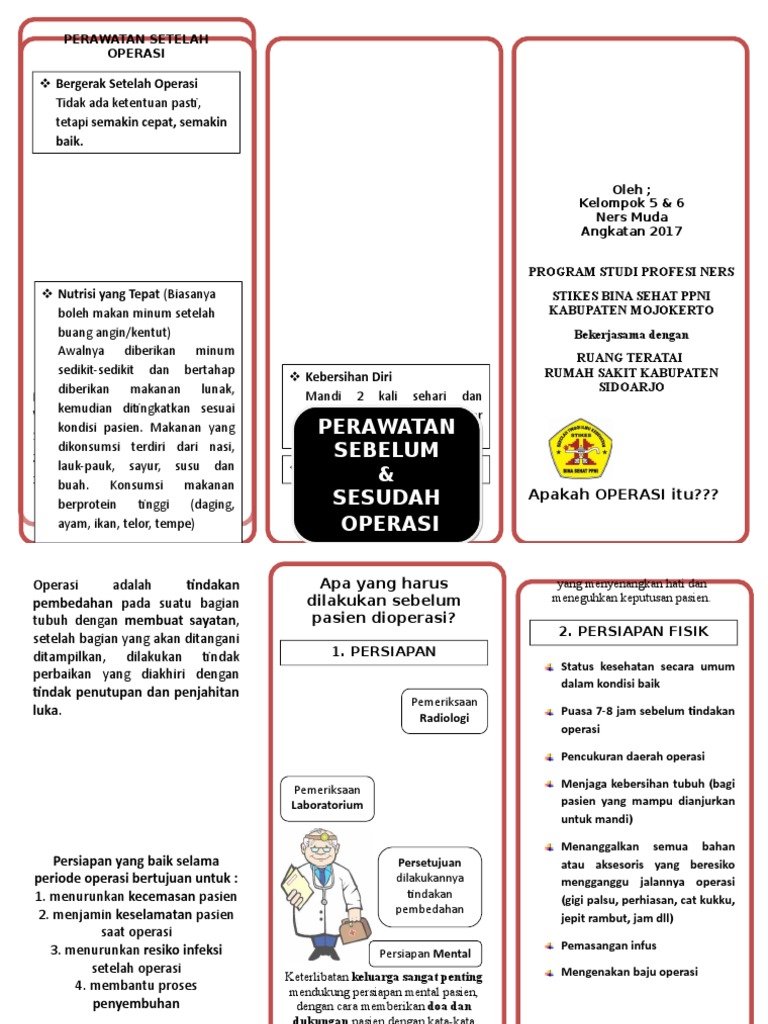 Leaflet Pre Post Op 2-1 | PDF