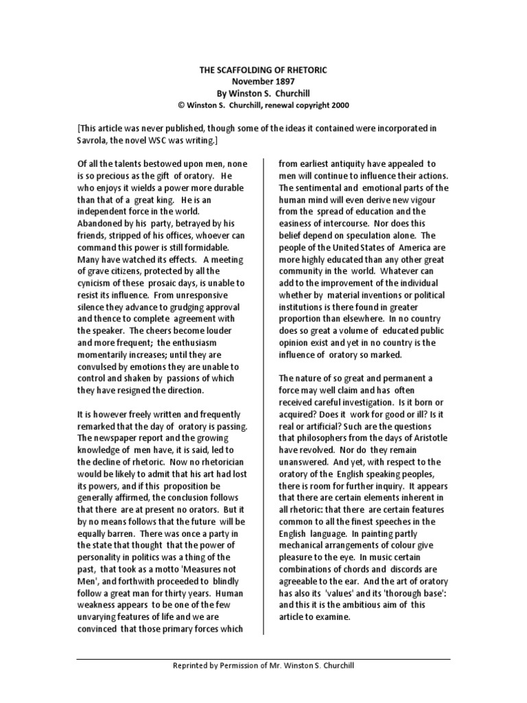 The Scaffolding of Rhetoric PDF | PDF | Rhetoric | Cognitive Science
