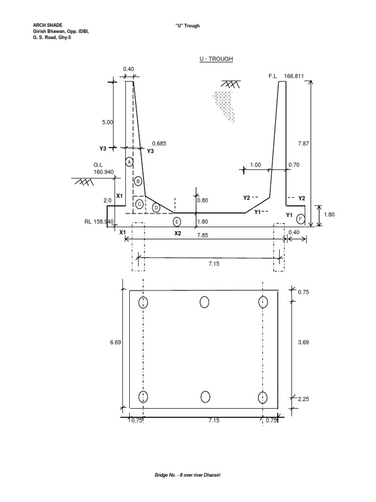 0.40 F.L 166.811 U - Trough: Arch Shade Girish Bhawan, Opp. IDBI, G. S ...