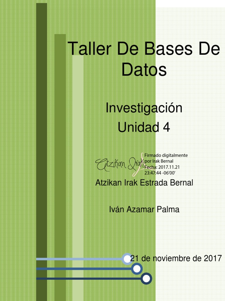 Concurrencia Base de Datos | PDF | SQL | Bases de datos