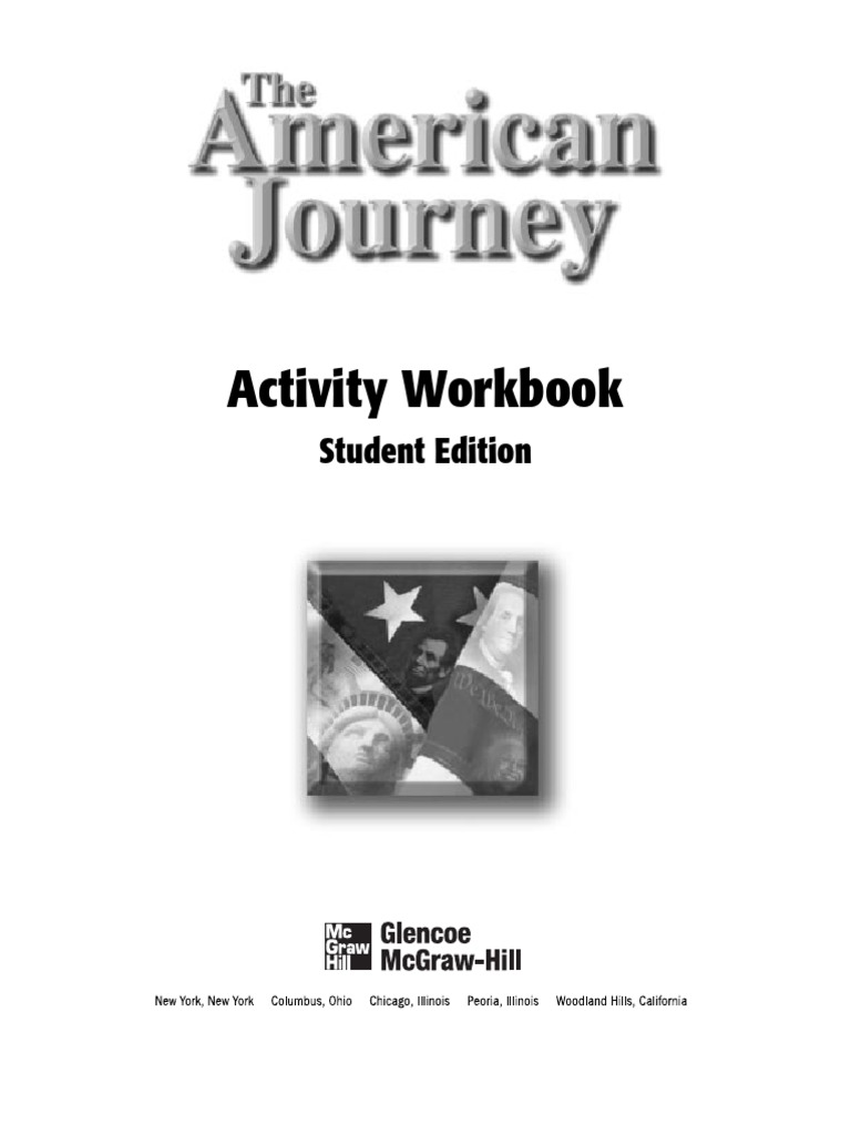 The American Journey: Activity Workbook | PDF | United States Congress ...