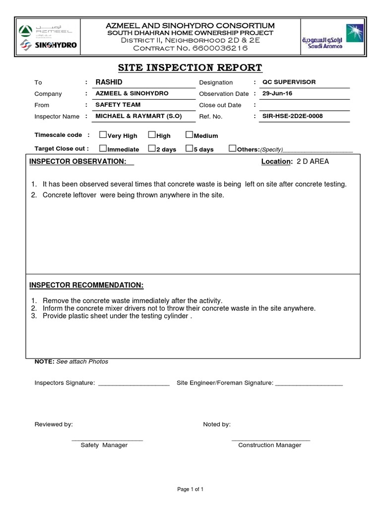 SIR Report ... | PDF