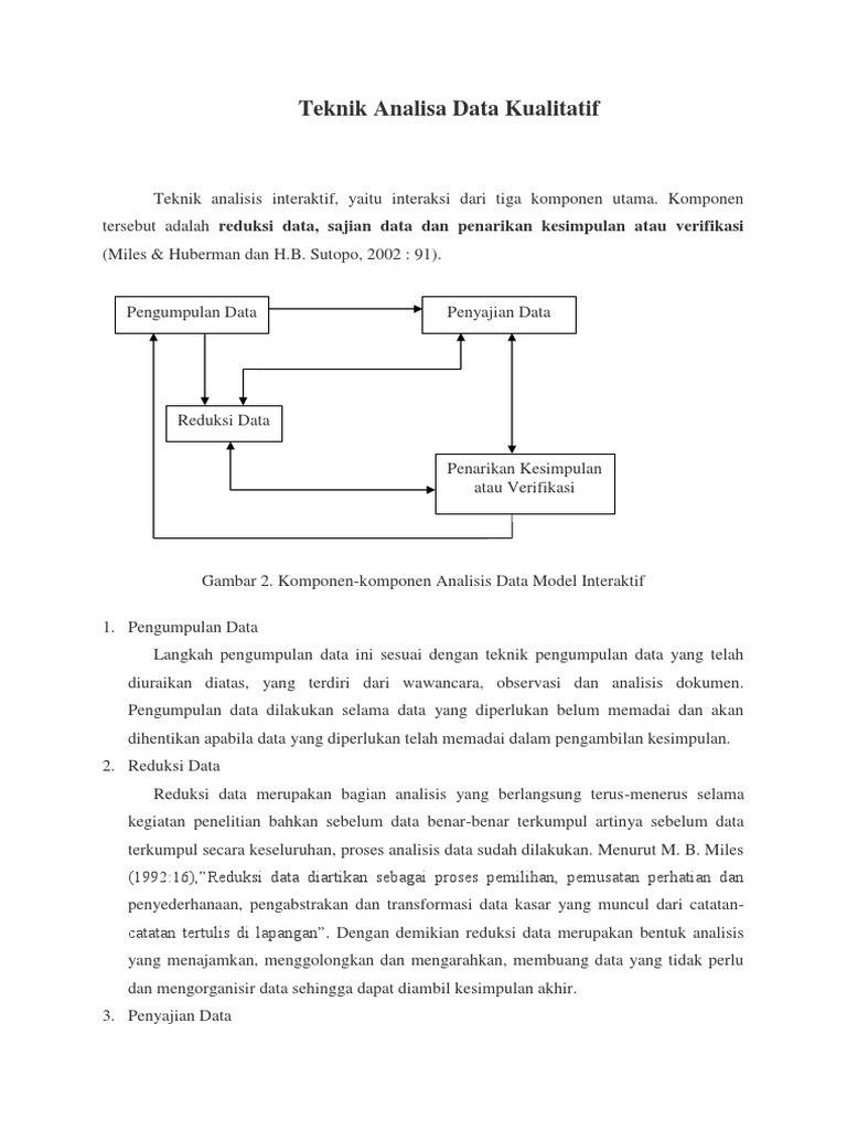 Analisa Data Kualitatif | PDF