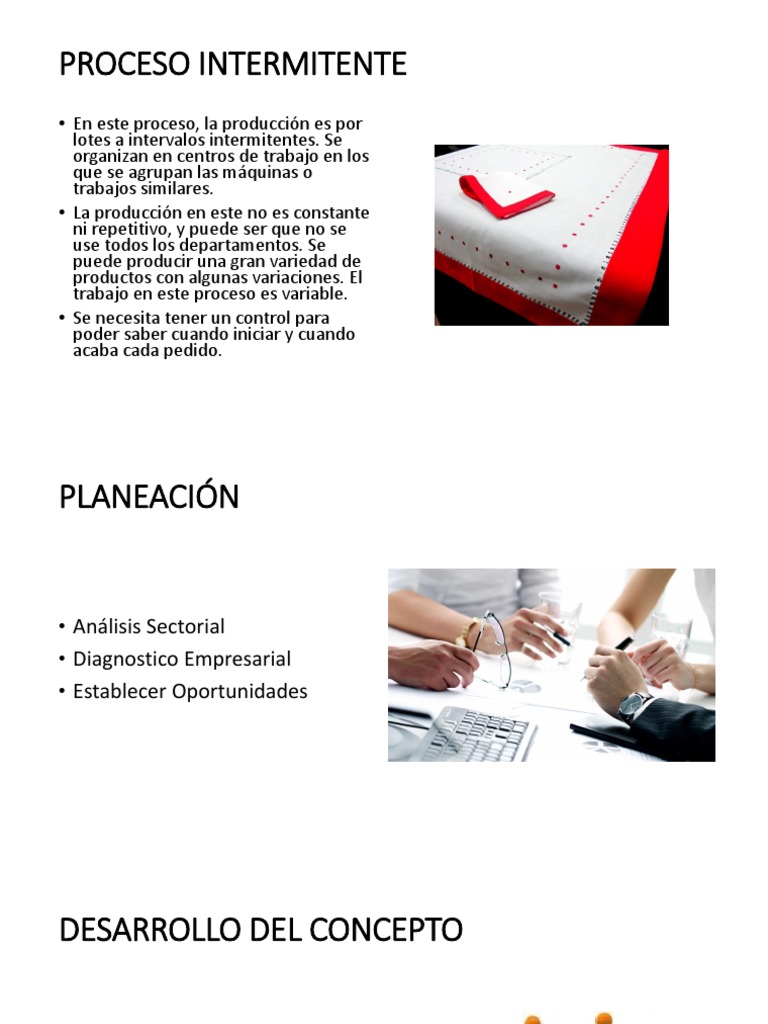 Proceso Intermitente | PDF | Negocios | Informática