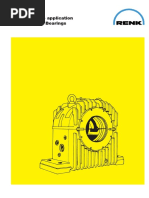 RENK Catalog Size E-EF | PDF | Bearing (Mechanical) | Lubricant
