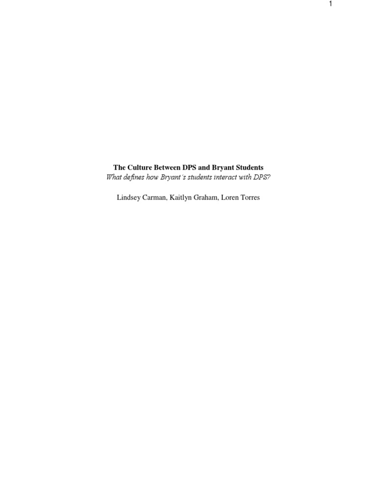 Dps Final Project | PDF | Survey Methodology | Perception