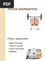 Examination of Motor System | PDF