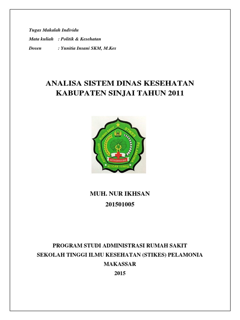 Contoh Format Makalah | PDF