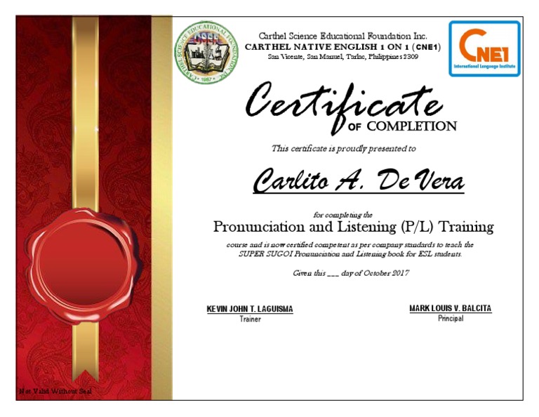 Certificate Free Template | PDF