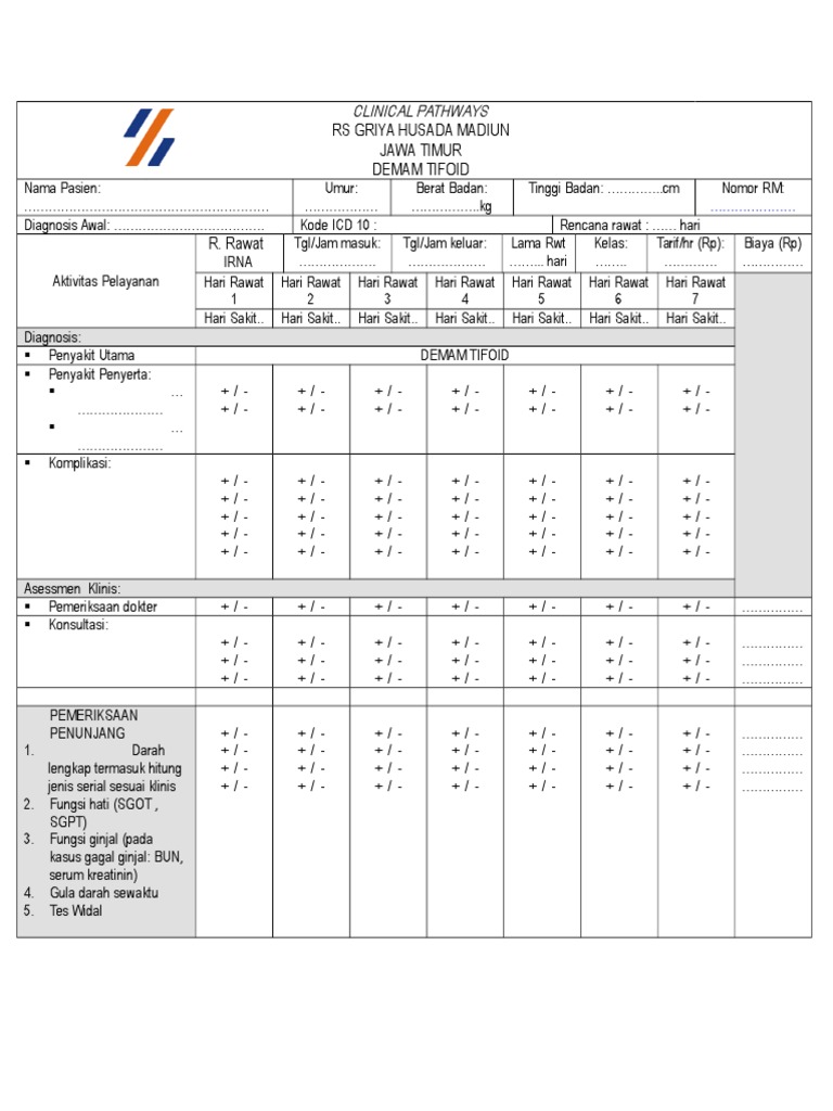 CP - Demam Tifoid | PDF