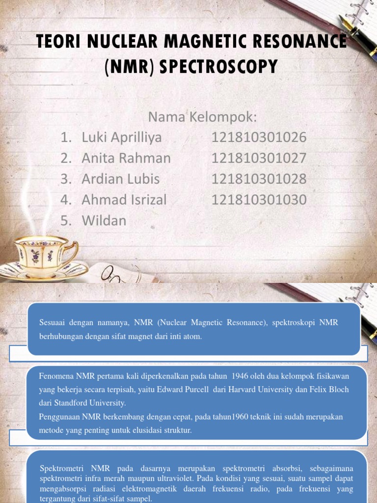 NMR Teori | PDF