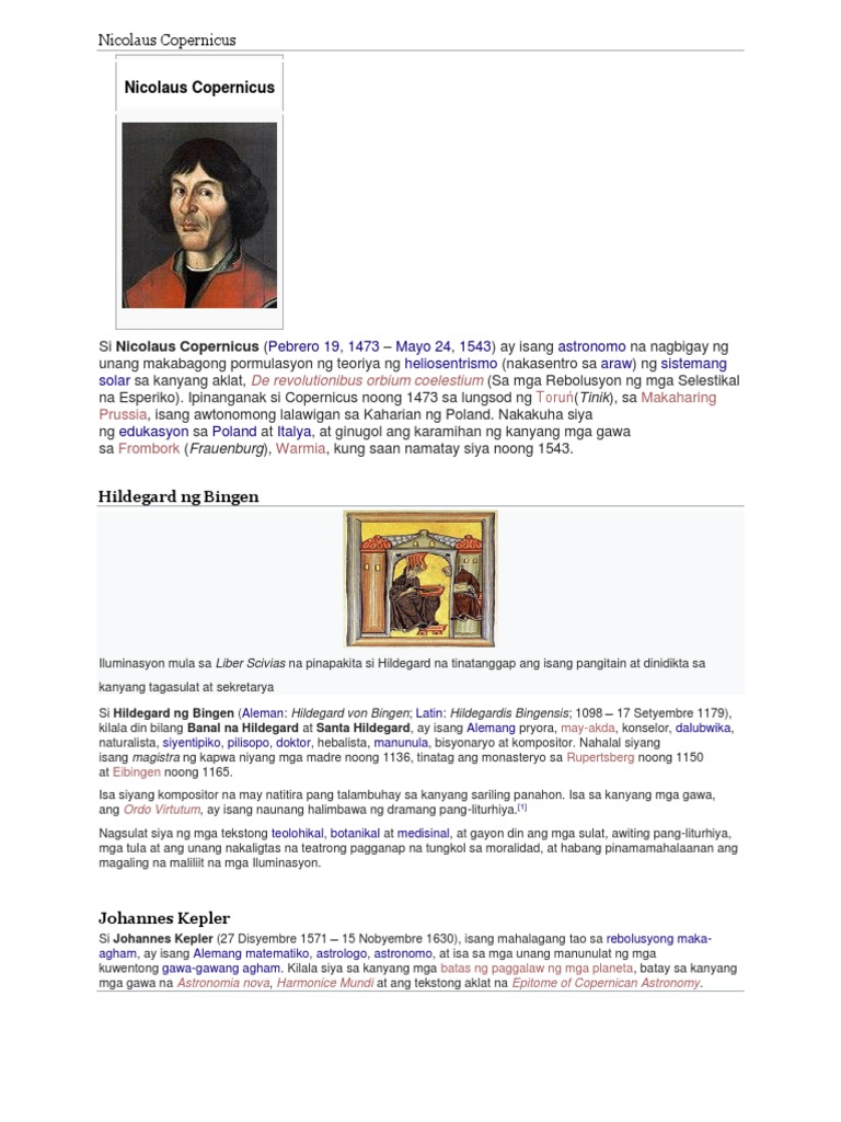Nicolaus Copernicus | PDF