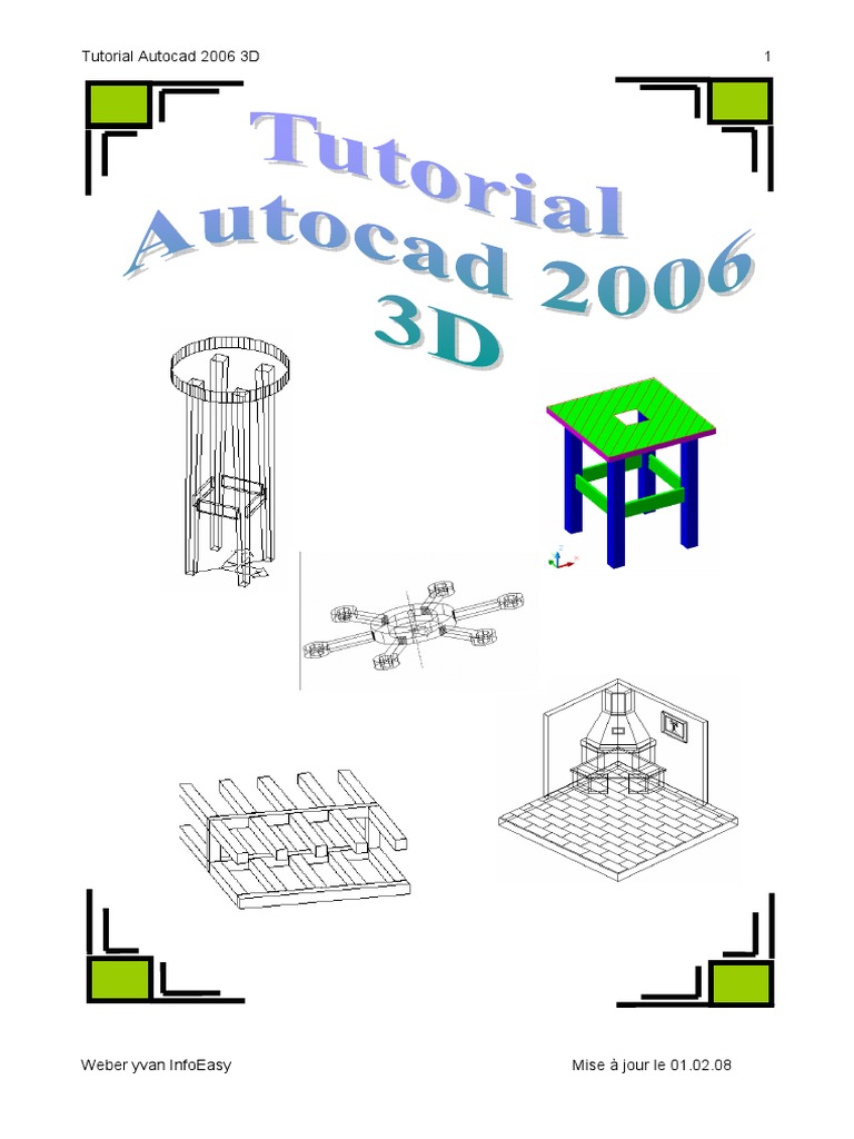 Autocad 2006 3d PDF | PDF | AutoCAD | Espace