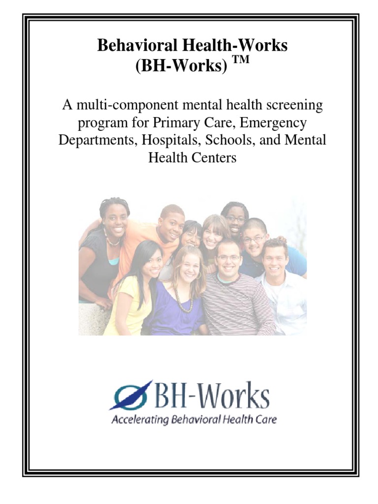 Bh-Works Overview and Brochures | PDF | Mental Health | Psychological ...
