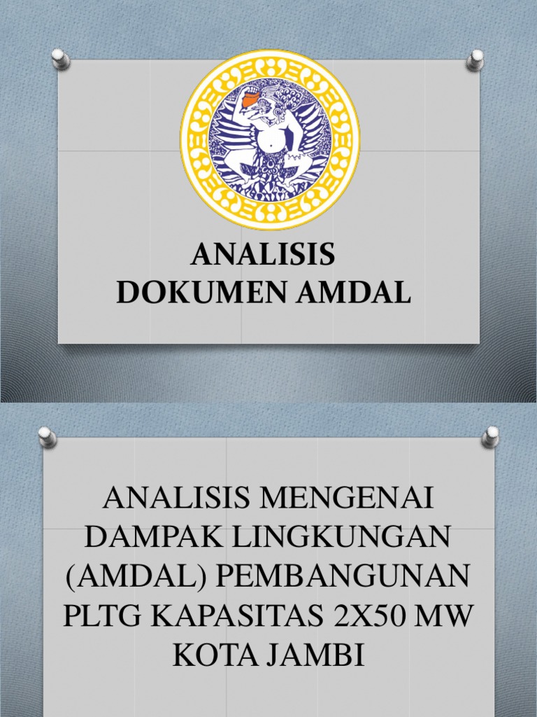 Kelompok 1 Analisis Dokumen Amdal | PDF