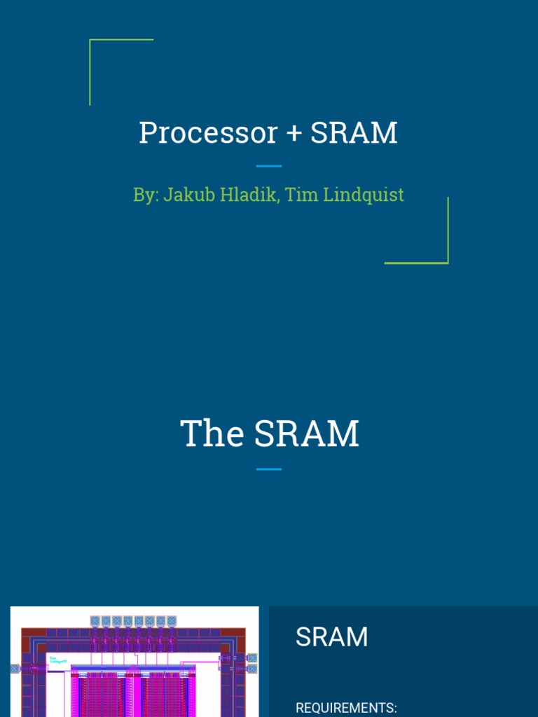 Subleq Presentation | Download Free PDF | Random Access Memory | Central Processing Unit