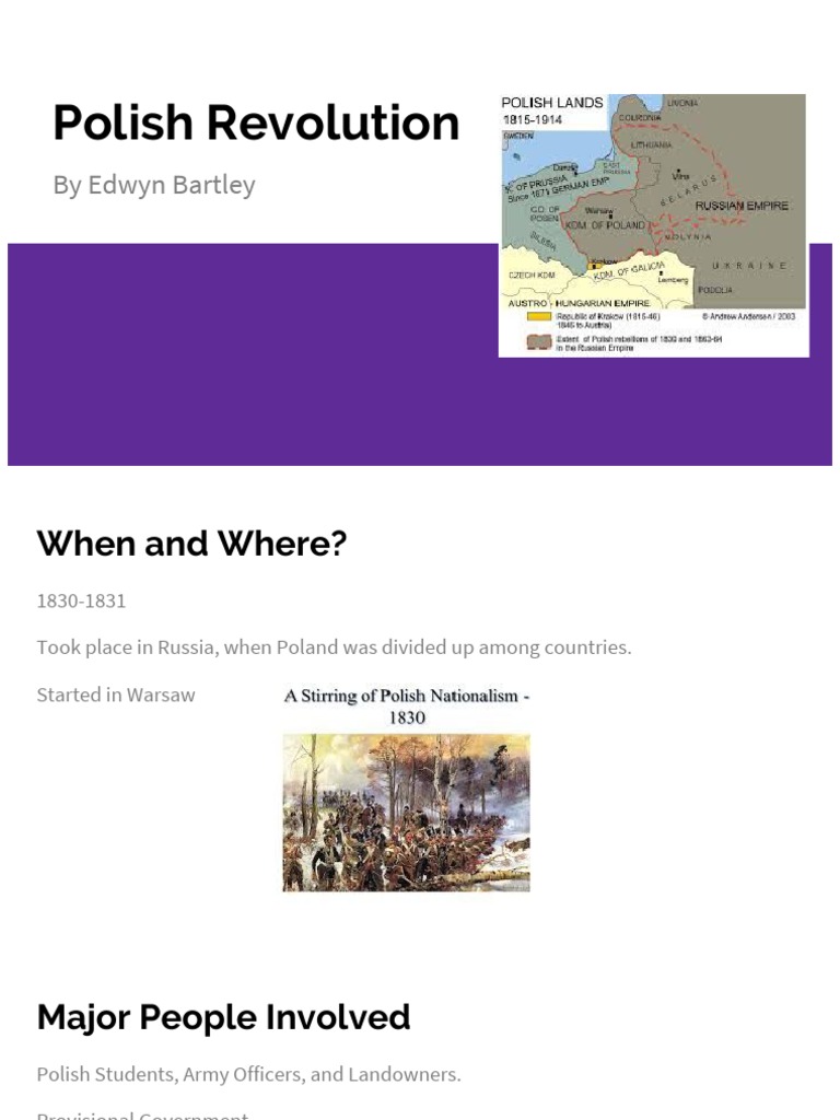Overview of the Polish Revolution 1830-31 | PDF