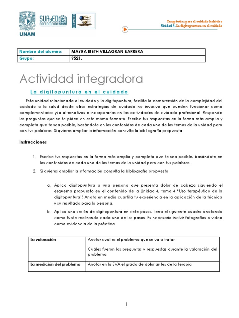 Actividad Integradora U4 | PDF | Informática y tecnología de la información | Science