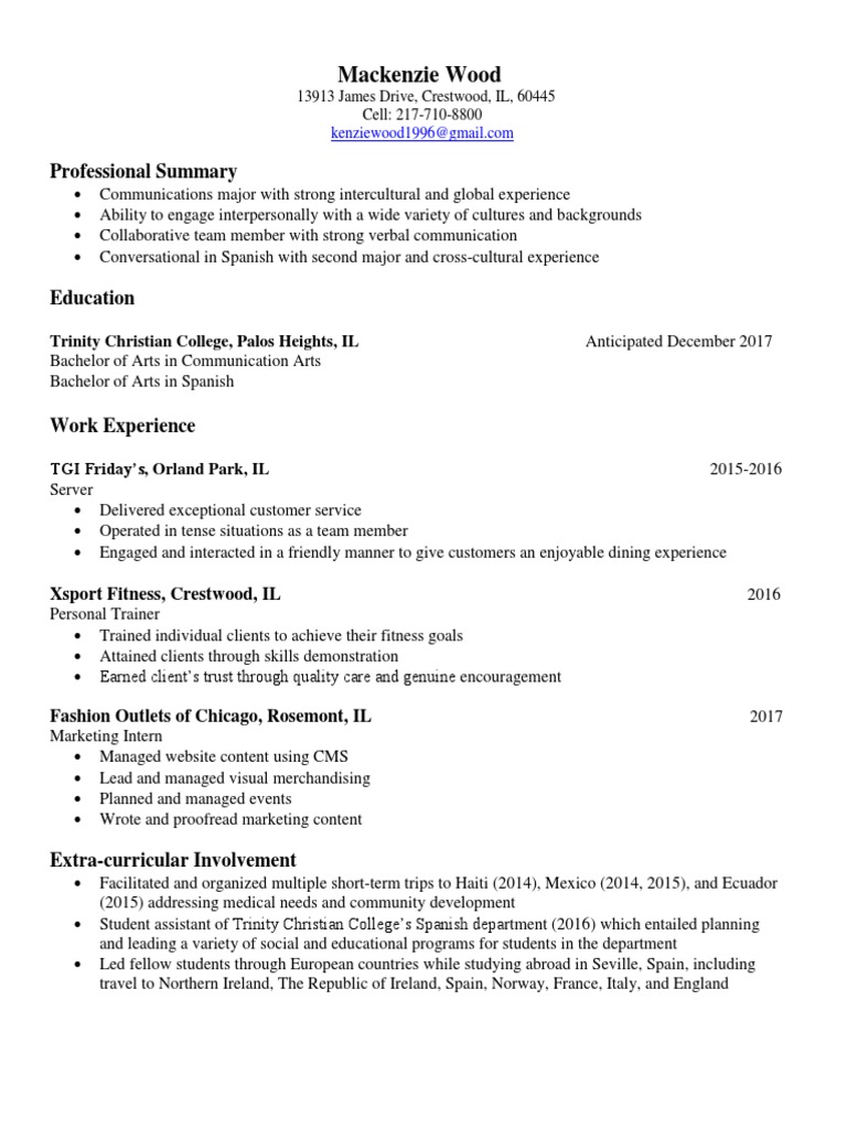 My Resume | PDF