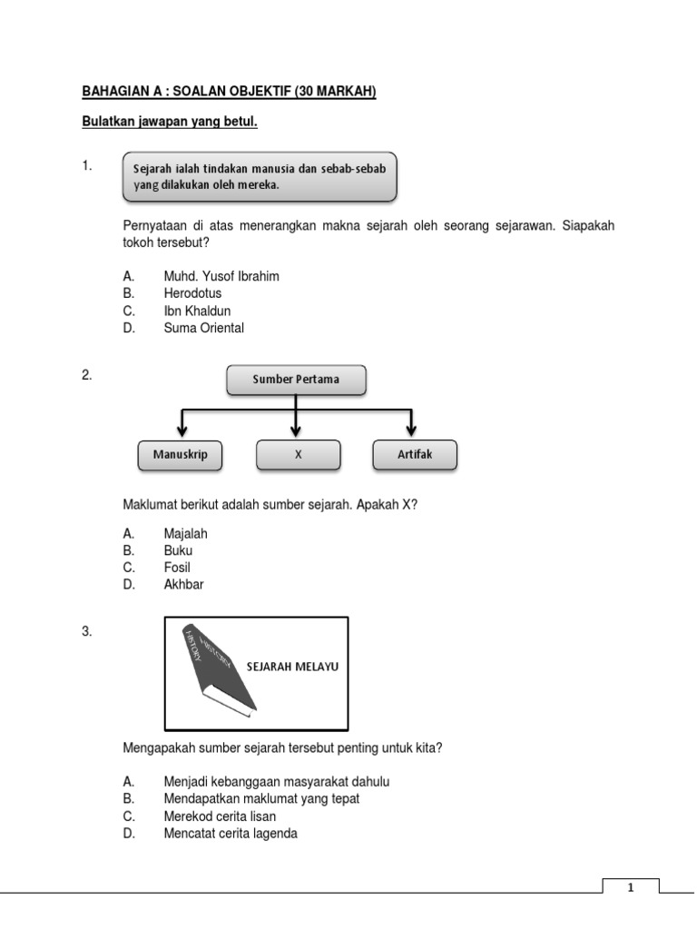 Sejarah Tahun 4 Ss | PDF
