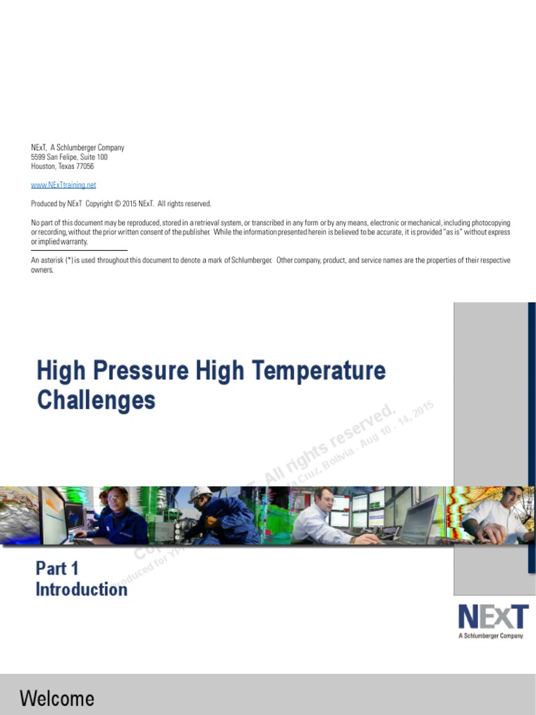 HPHT Part 1 Introduction | PDF | Gases | Civil Engineering