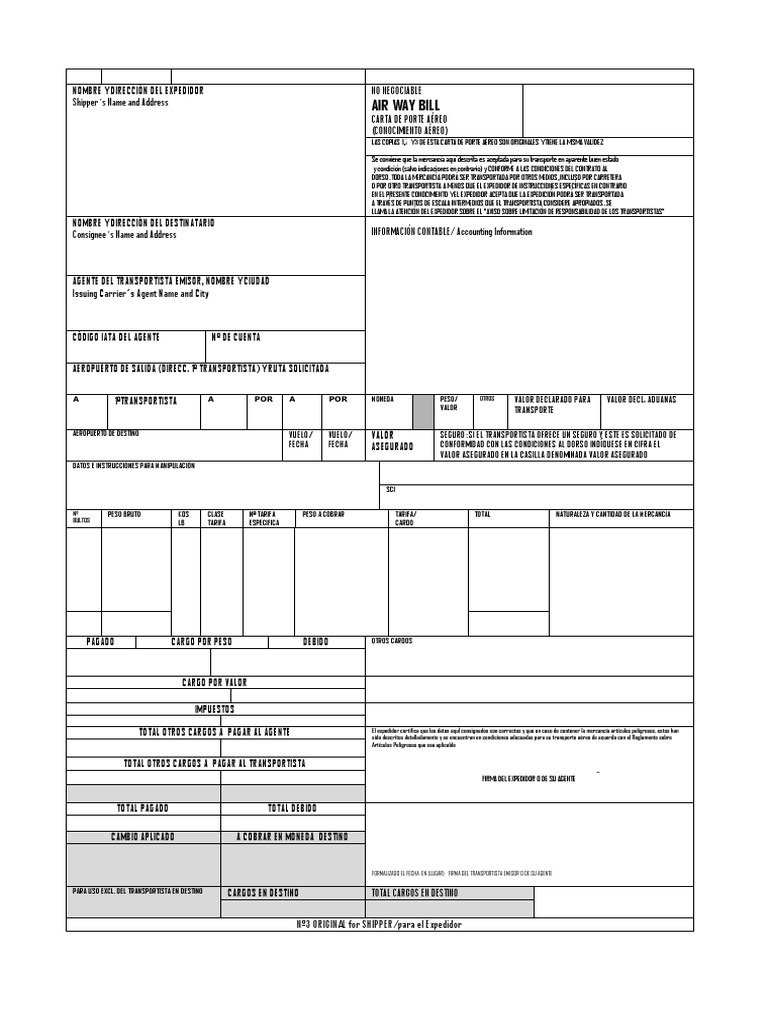 Carta de Porte | PDF | Transporte | Business