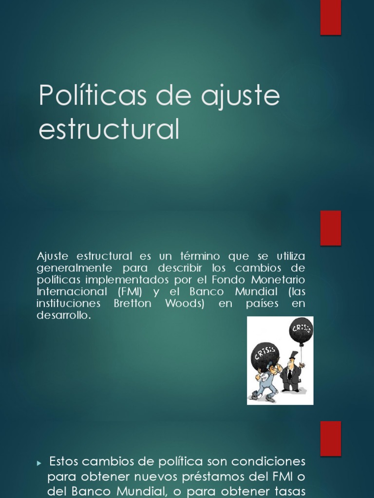 Políticas de Ajuste Estructural | PDF