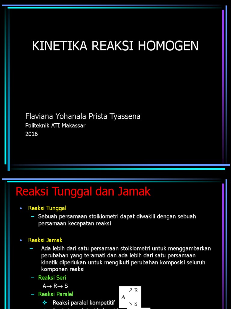 Mekanisme Reaksi (Minggu3) | PDF