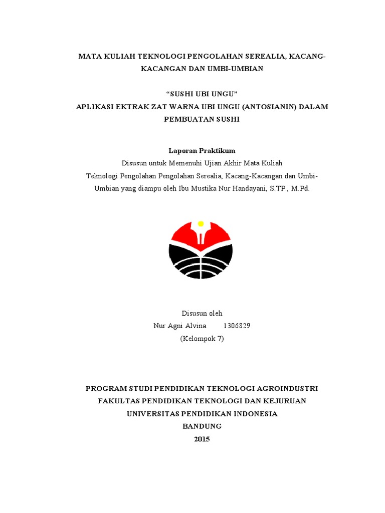 Contoh Laprak-2-1 | PDF