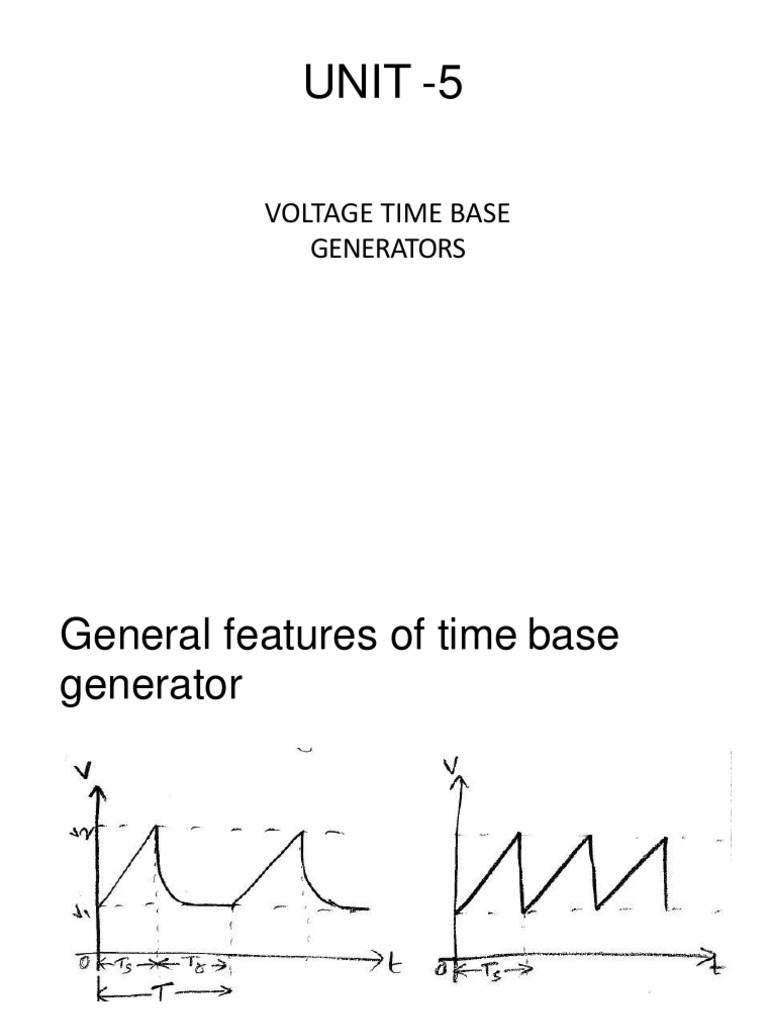 Voltage Time Base Generators | PDF | Electrical Network | Electronic ...