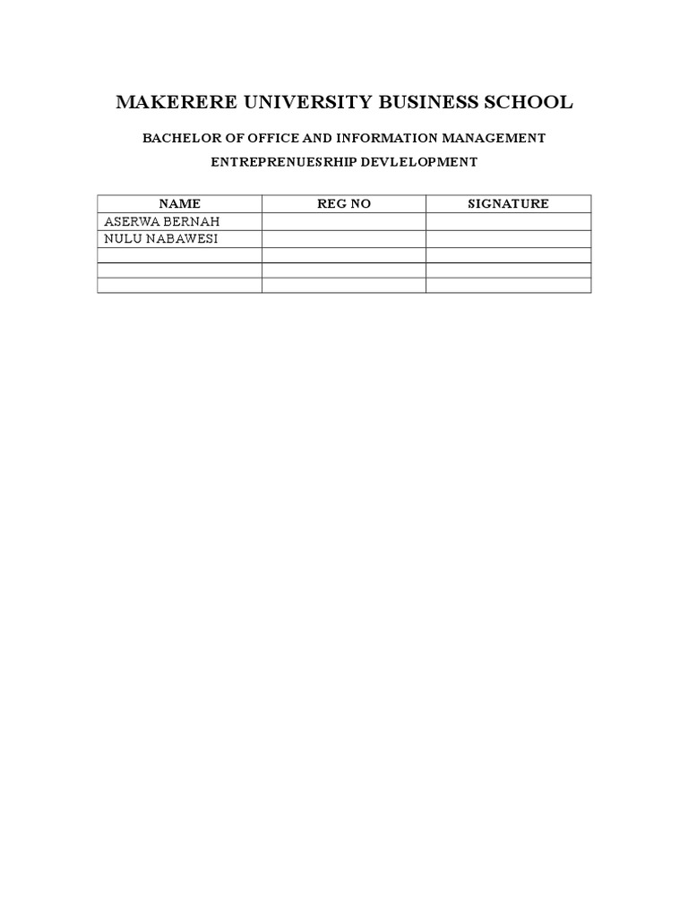 Makerere University Business School | PDF | Venture Capital | Corporate ...